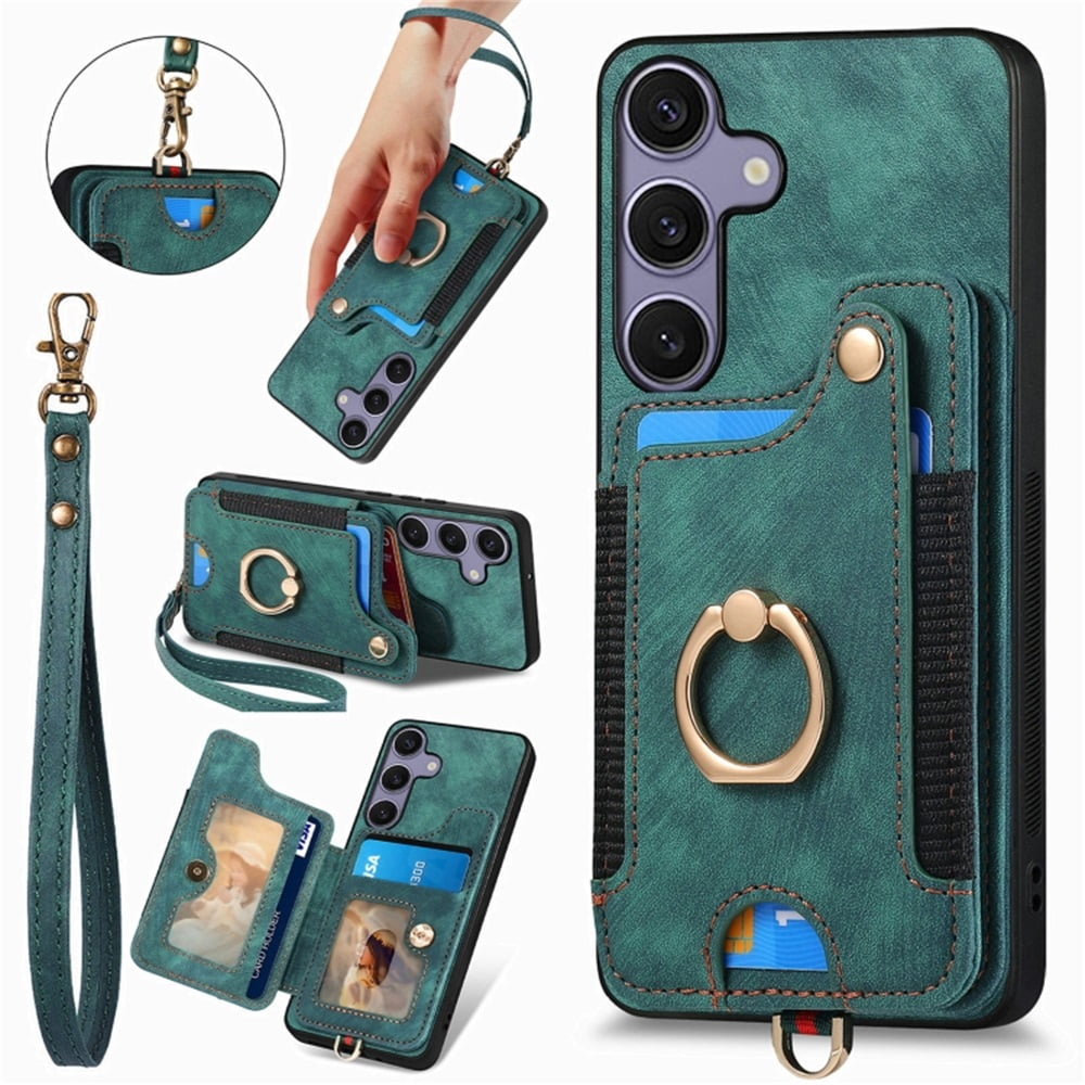 for Samsung Galaxy S26+ 5G Phone Case Wallet with Card Holder,PU ...
