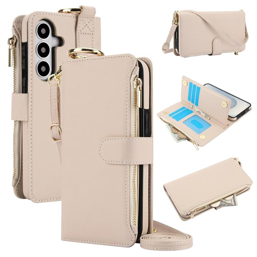 For Samsung Galaxy S26+ 5G RFID Blocking Protective Purse Wallet Case ...
