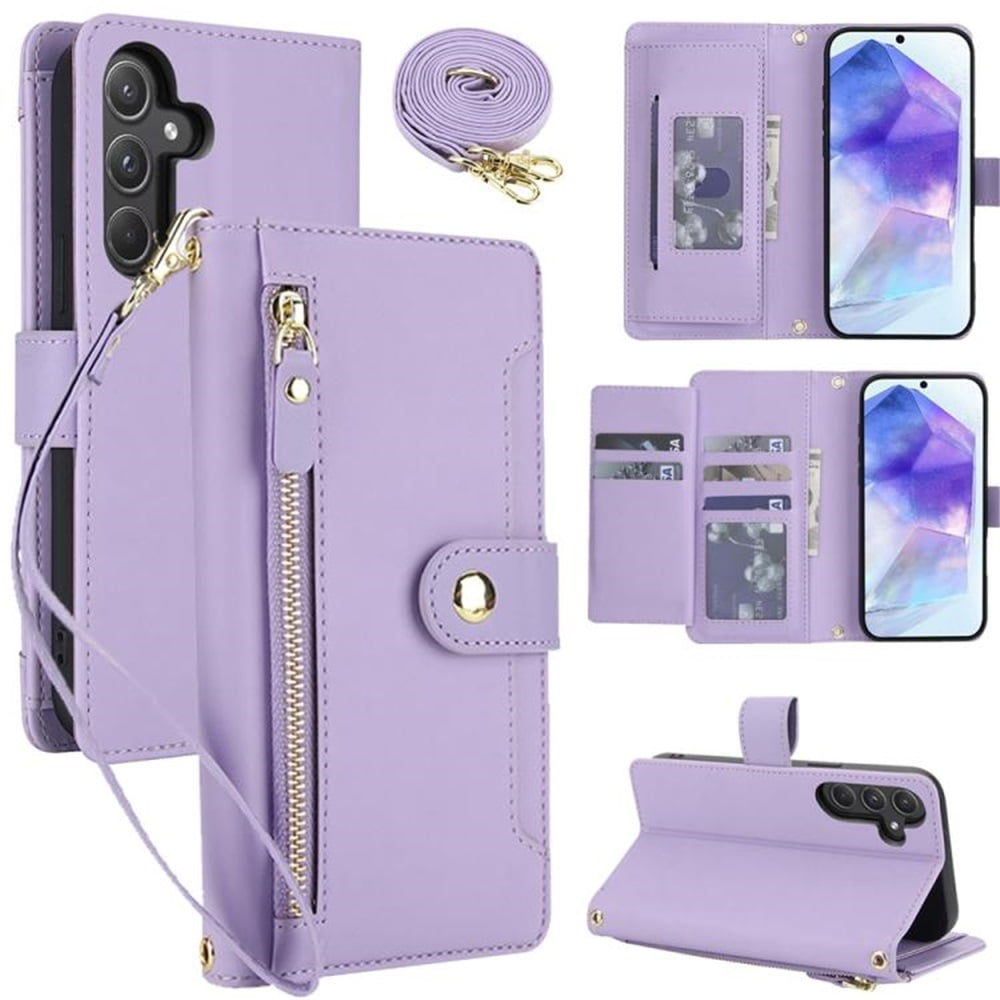 For Samsung Galaxy S26+ 5G RFID Blocking Protective Purse Wallet Case ...