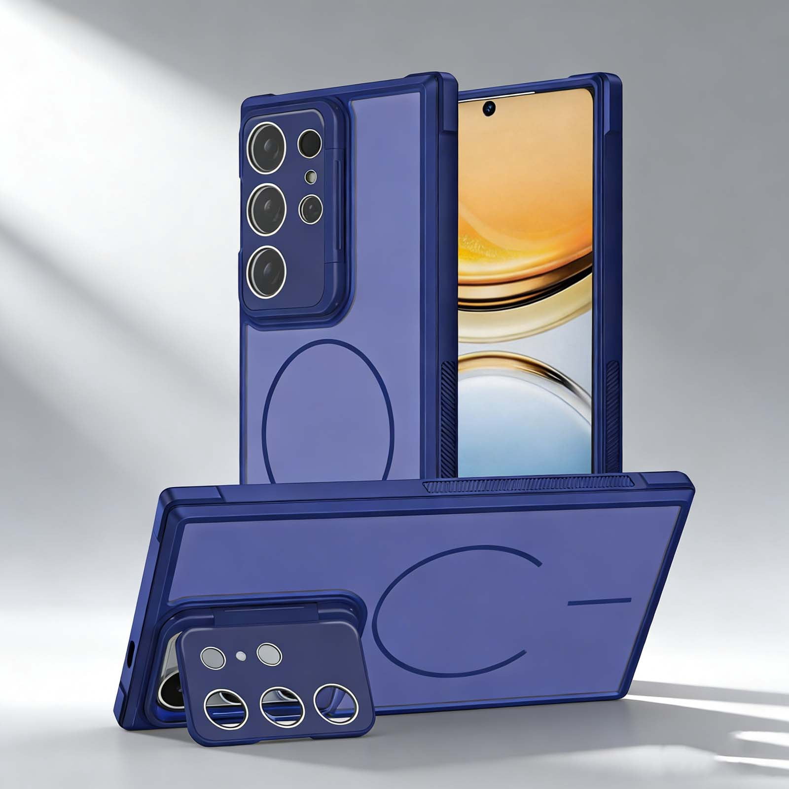 For Samsung Galaxy S26 Phone Case,Compatible with Mag-Safe,With Flip ...