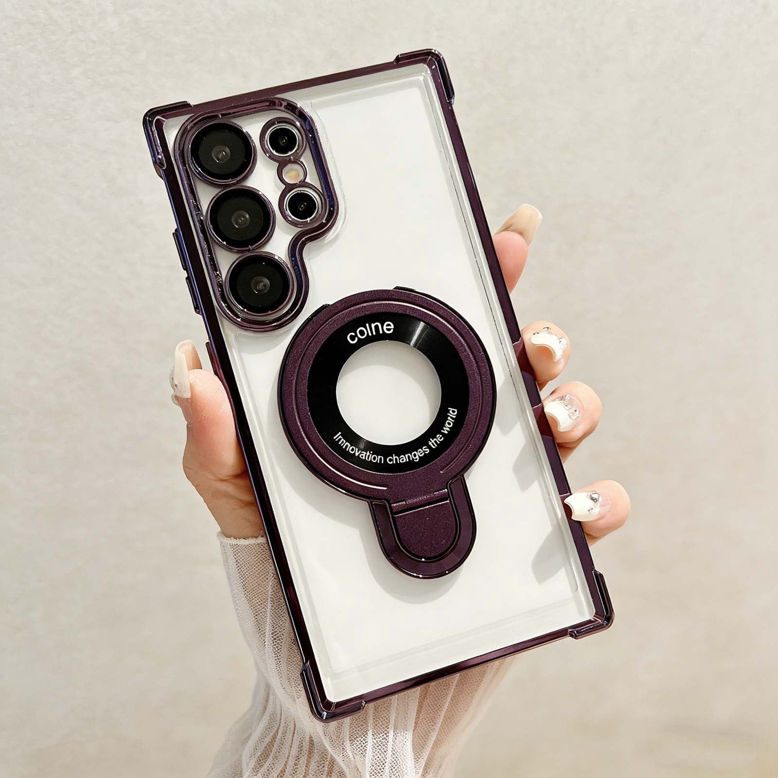 For Samsung Galaxy S26 Phone Case,Logo View Design,With Contractile ...