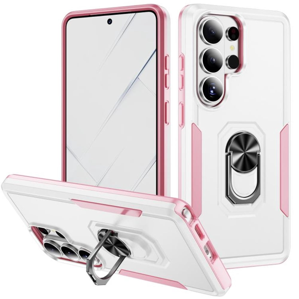 For Samsung Galaxy S26 Ultra 5G Case With 360° Rotation Metal Ring ...