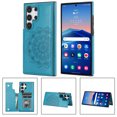 For Samsung Galaxy S26 Ultra Case with Card Holder, Cute Mandala ...