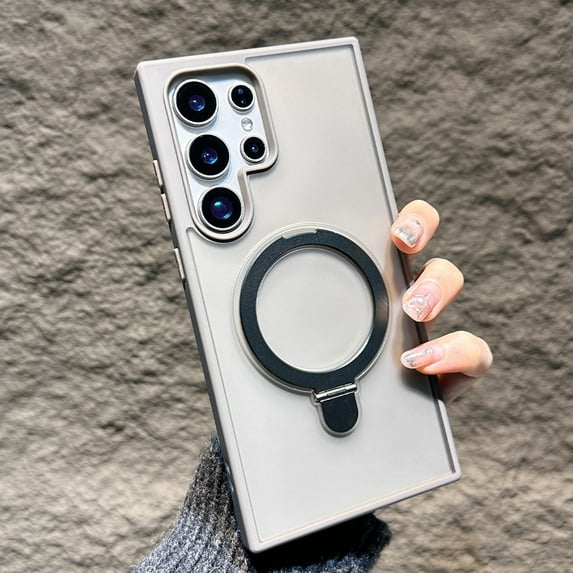 for Samsung Galaxy S26 Ultra Case with Invisible Ring Stand, Military ...