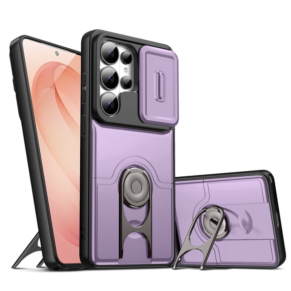 for Samsung Galaxy S26 Ultra Magnetic Case with Ring Bracket Stand ...