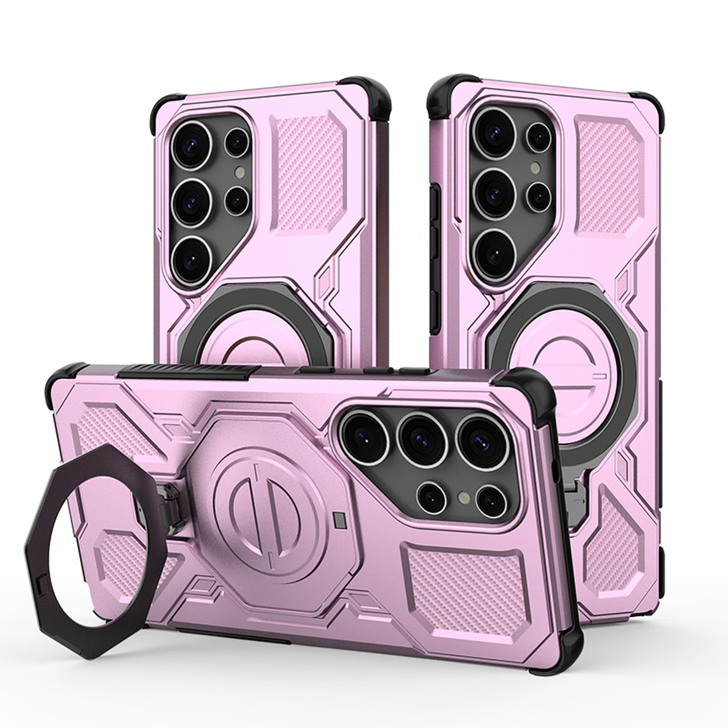 For Samsung Galaxy S26 Ultra Magnetic Phone Case,With Contractile Ring ...