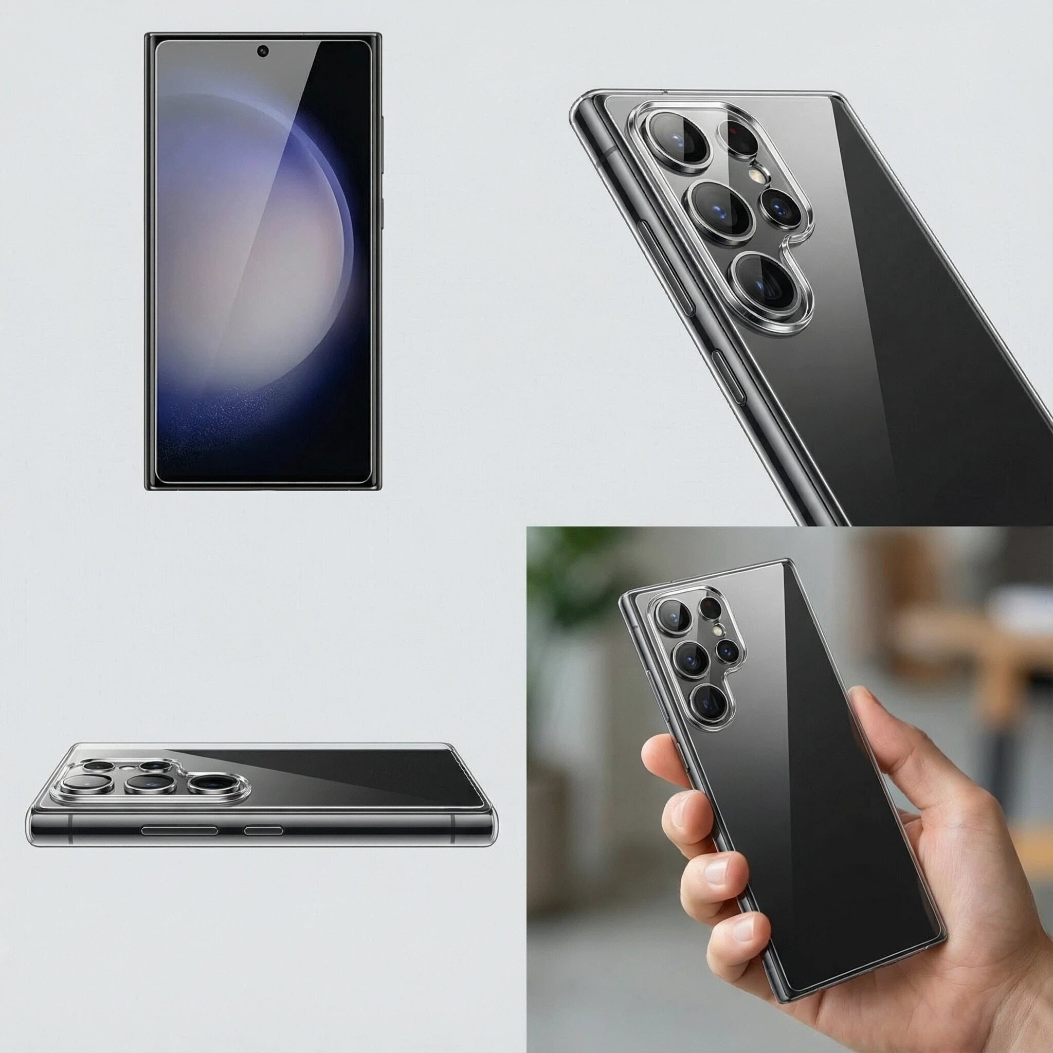 Samsung Galaxy S26 Ultra Screen Protector 2-Pack with 2 Camera Lens ...