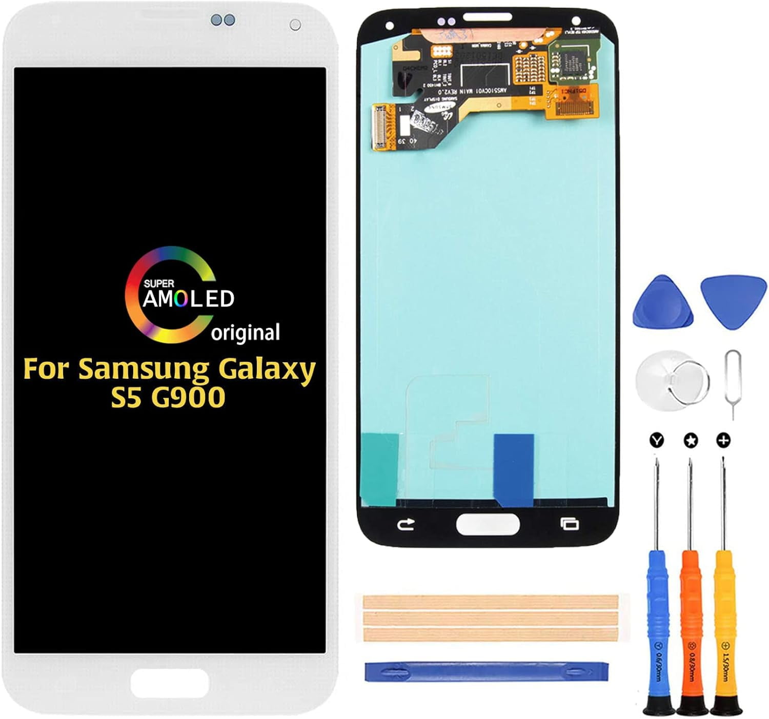 for Samsung Galaxy S5 G900 LCD Screen Replacement (Original),for S5 ...