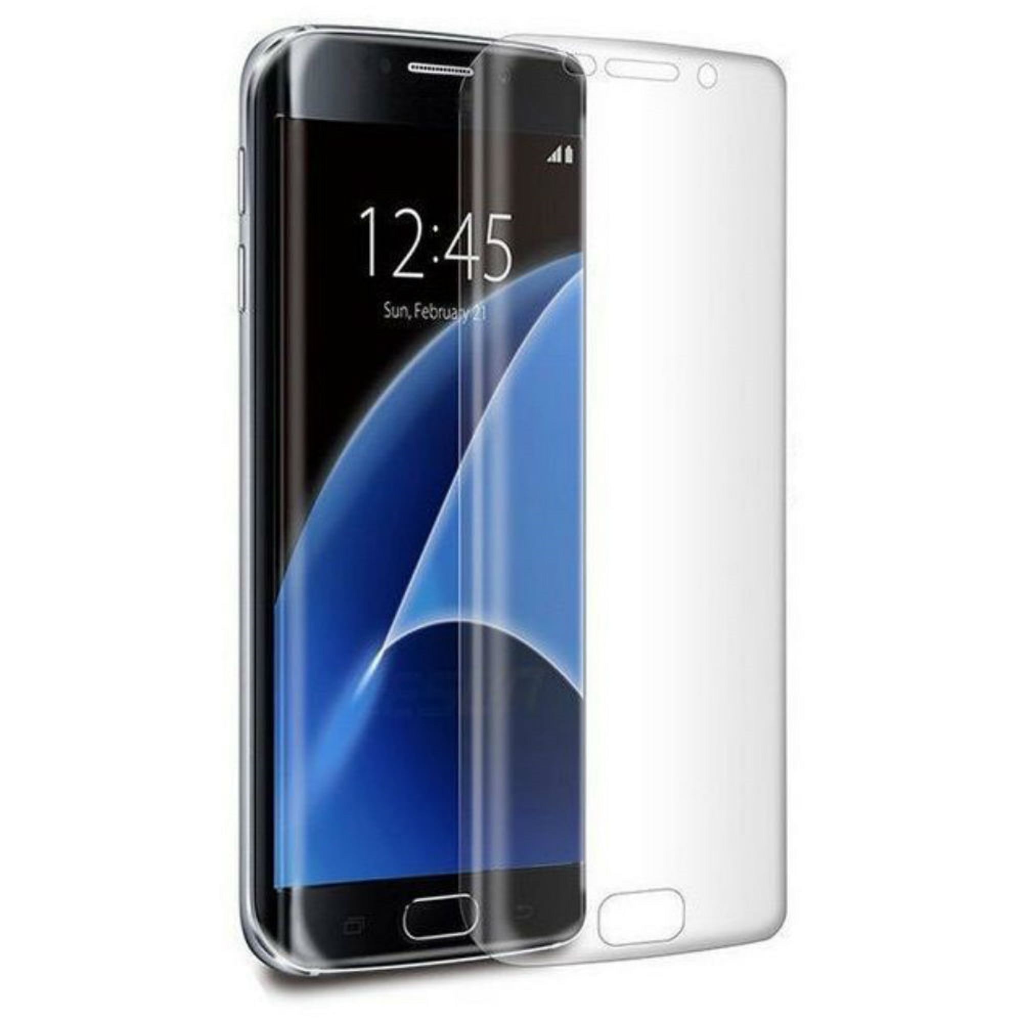 Samsung Galaxy S6 Edge Plus Full Cover (Clear) 3D Tempered Glass Screen ...