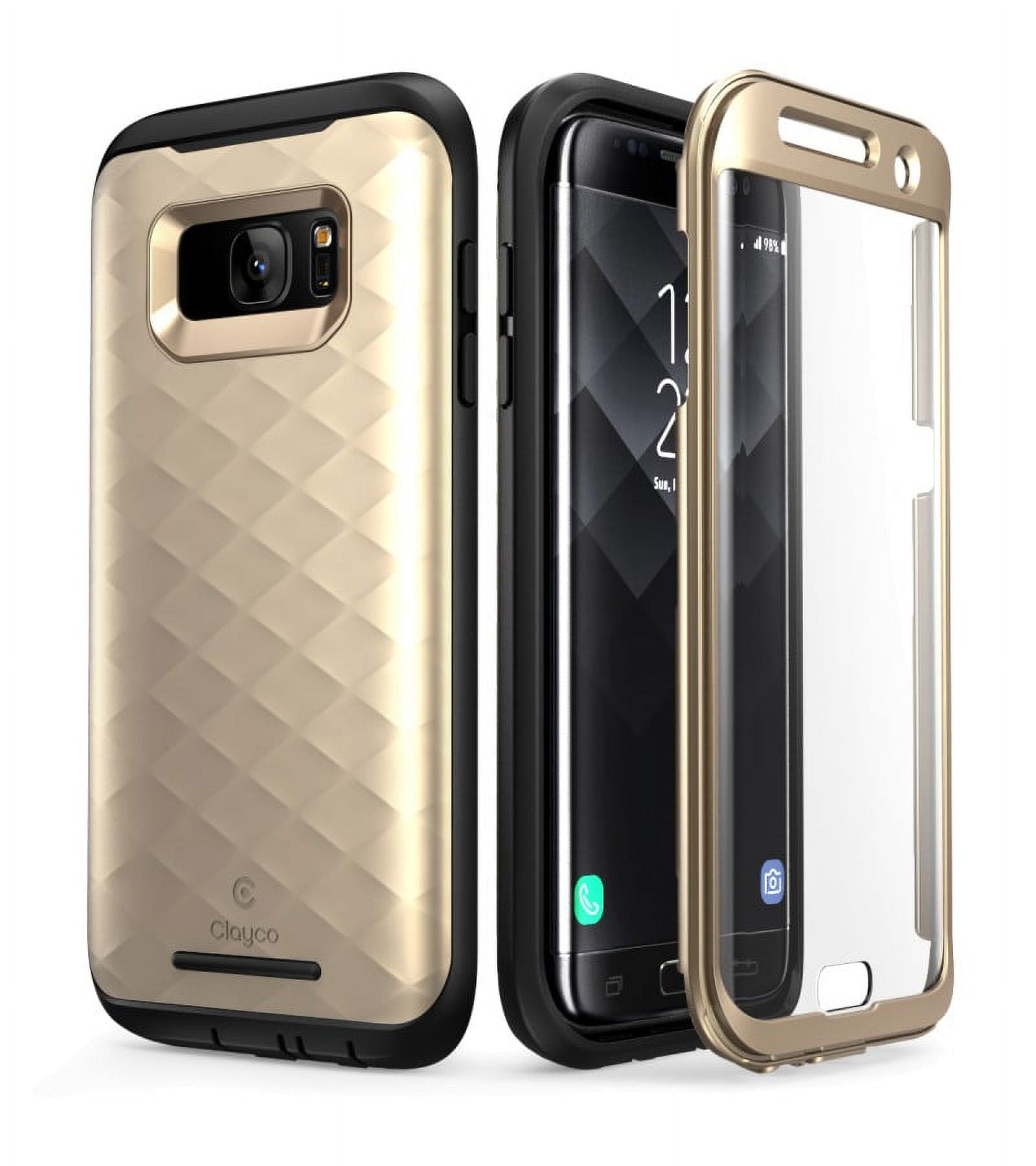 Samsung Galaxy S7 Edge Case, Clayco [Hera Series] Full-body Rugged Case ...
