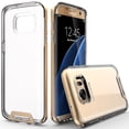 Samsung Galaxy S7 Edge Clear Transparent Premium Case - Champaign Gold ...