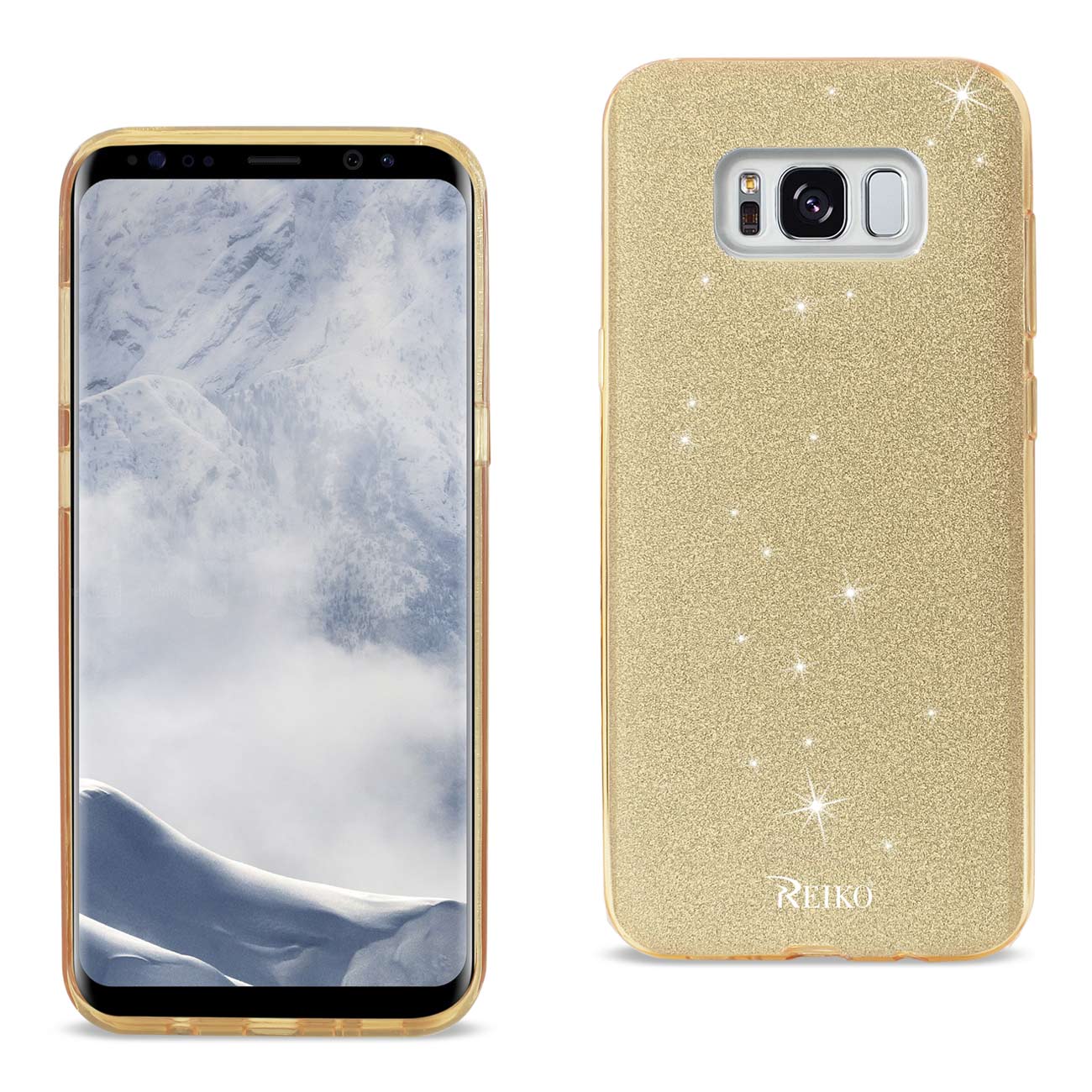 Samsung Galaxy S8 Edge/ S8 Plus Shine Glitter Shimmer Leopard Hybrid ...