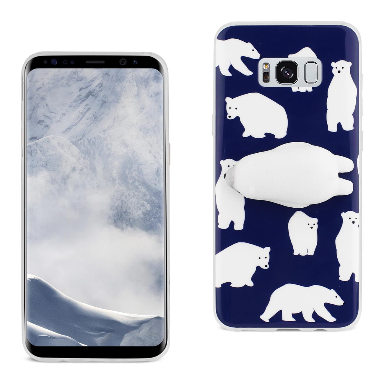 Samsung Galaxy S8 Edge Tpu Design Case With 3d Soft Silicone Poke ...
