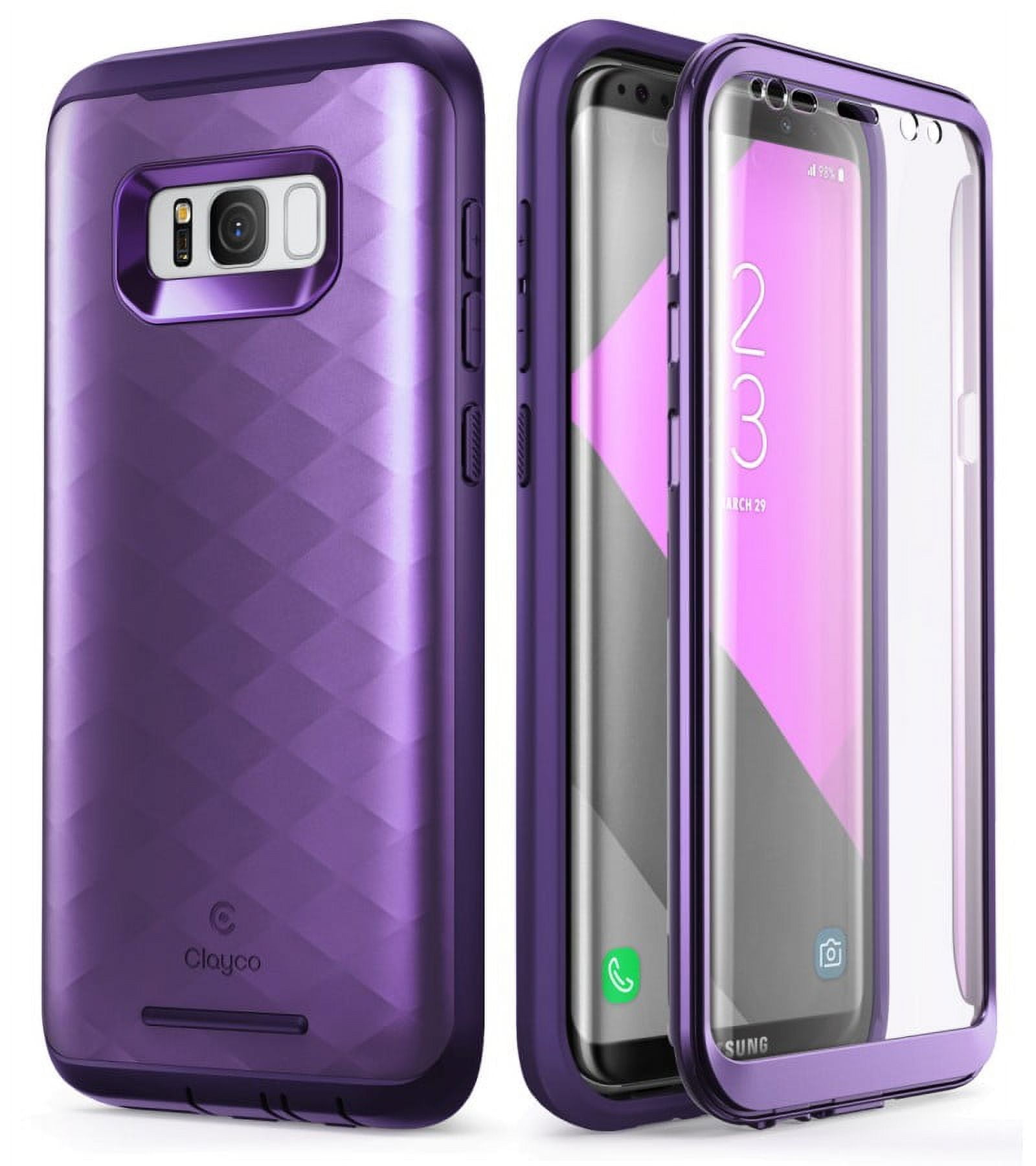 Samsung Galaxy S8 Plus Case, Clayco [Hera Series] Full-body Rugged Case ...