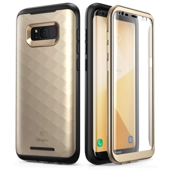 Samsung Galaxy S8 Plus Case, Clayco [Hera Series] Full-body Rugged Case ...