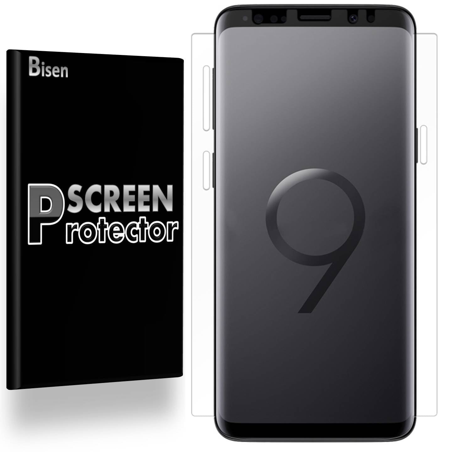 Samsung Galaxy S9 [3-Pack BISEN] Screen Protector, Full Coverage, Edge ...