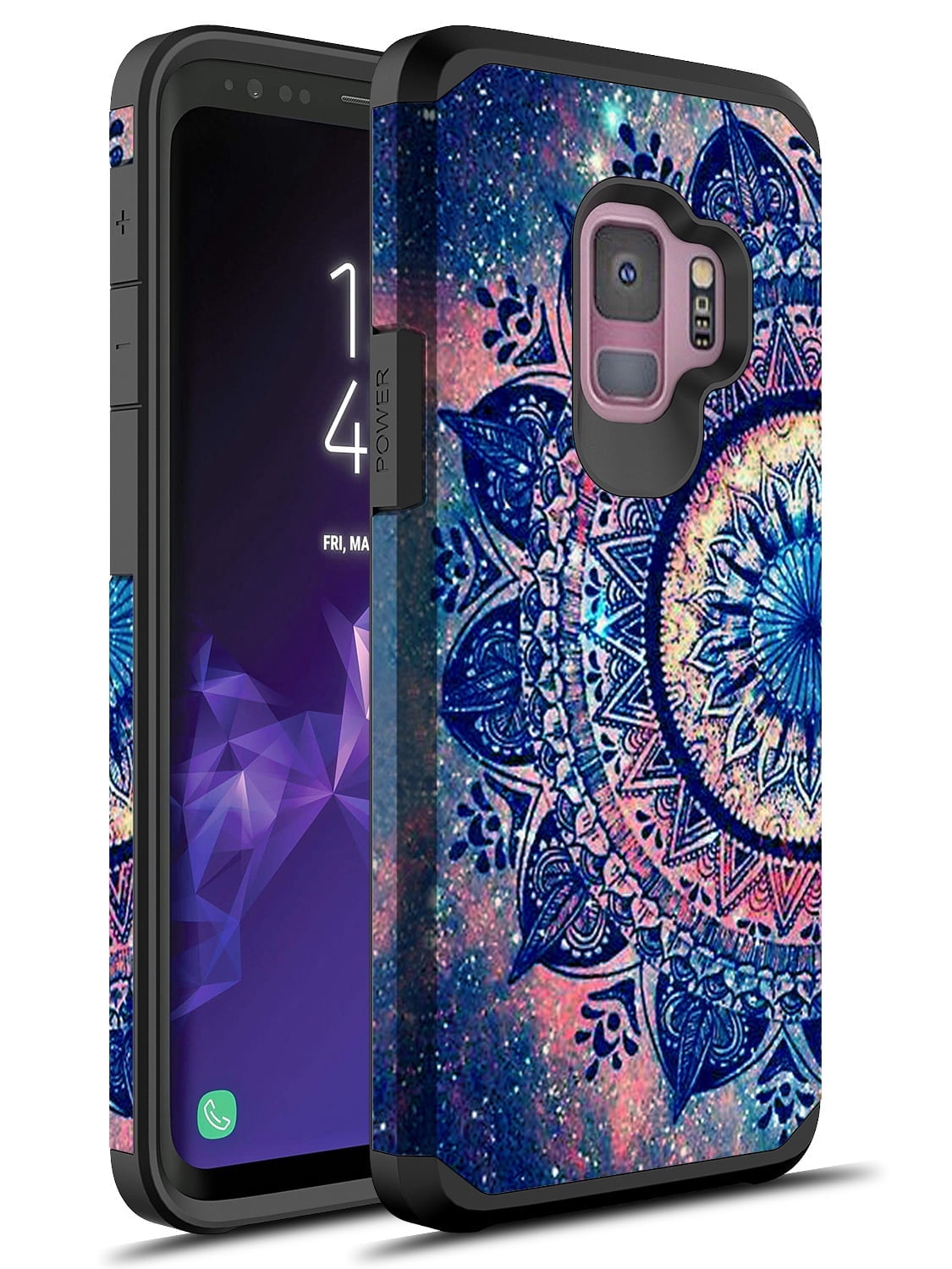 Samsung Galaxy S9 Case, Rosebono Slim Hybrid Shockproof, Colorful ...