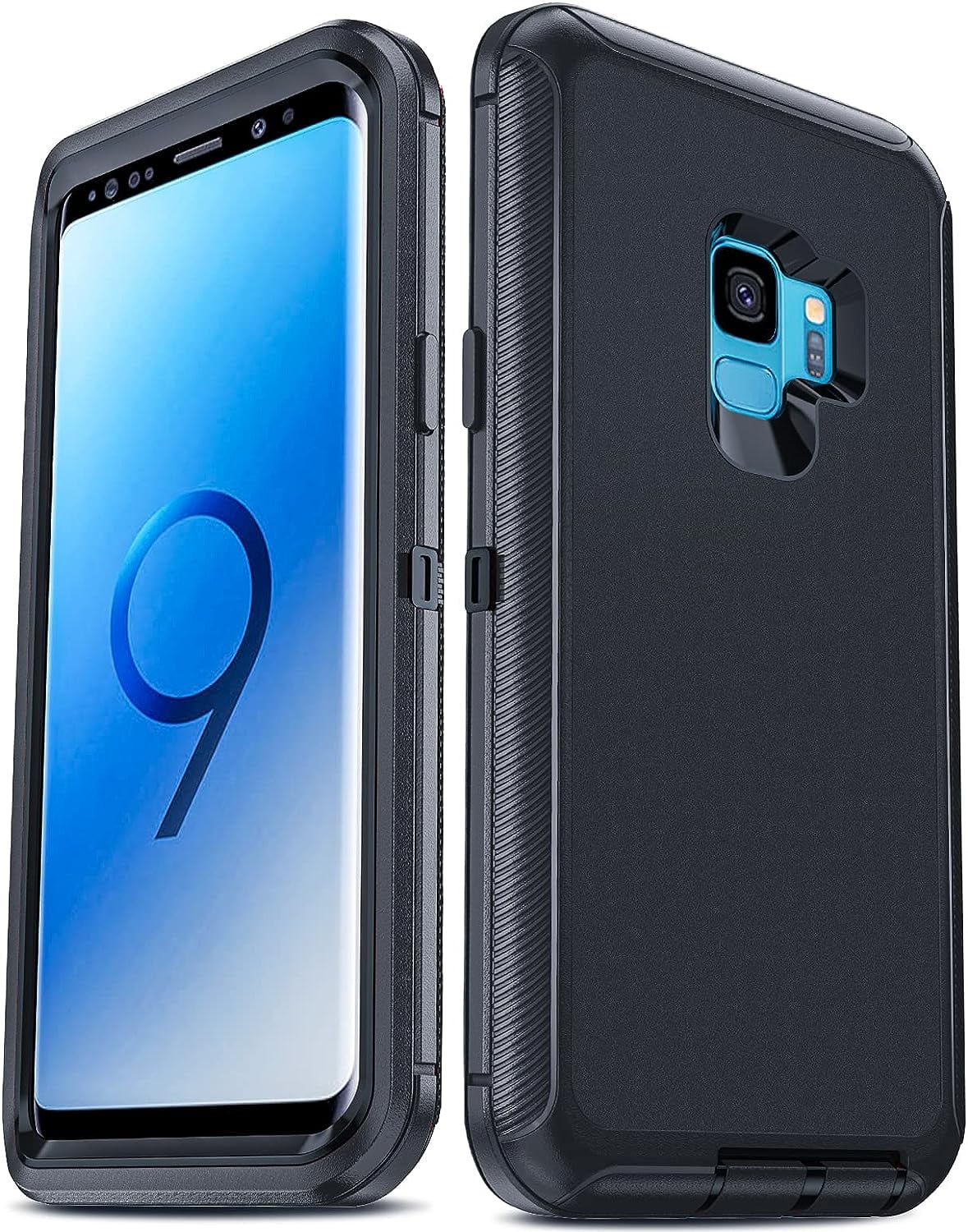 for Samsung Galaxy S9 Case: Samsung S9 Case, 3 in 1 Full Body ...