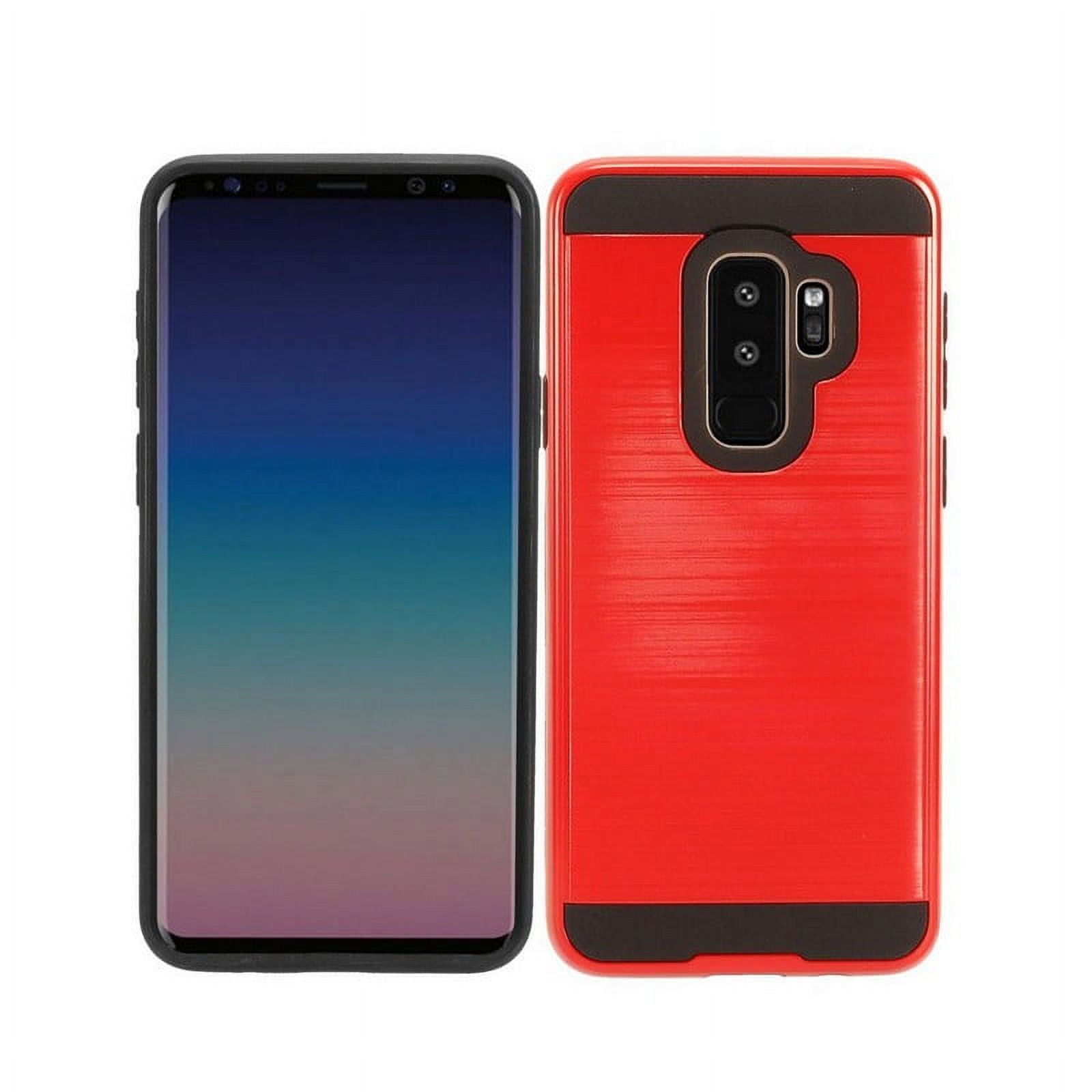 Samsung Galaxy S9 Phone Case, 2-Piece Style Hybrid Shockproof Hard Case ...