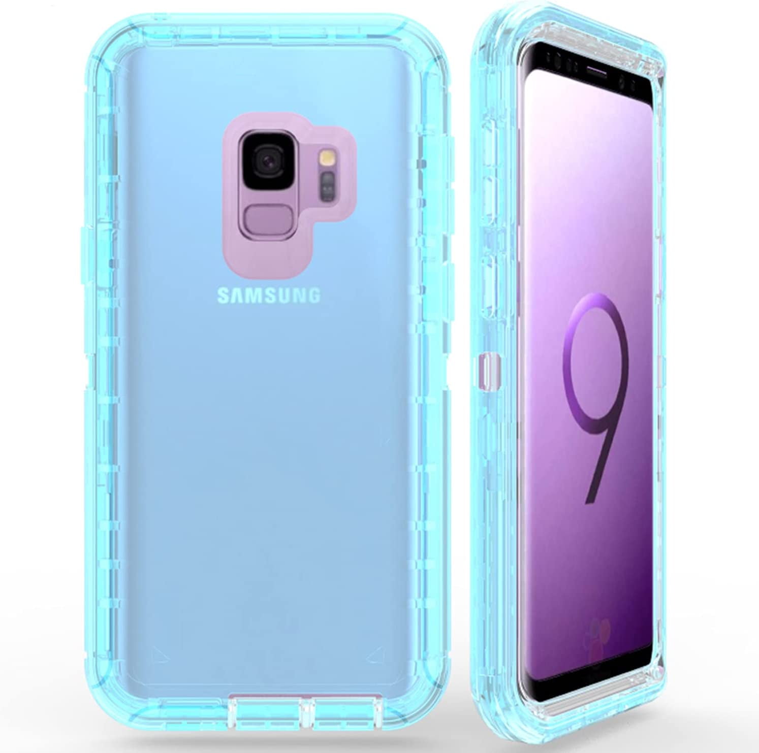 for Samsung Galaxy S9 Plus Case Galaxy S9+ Case Military Drop Tested 3 ...