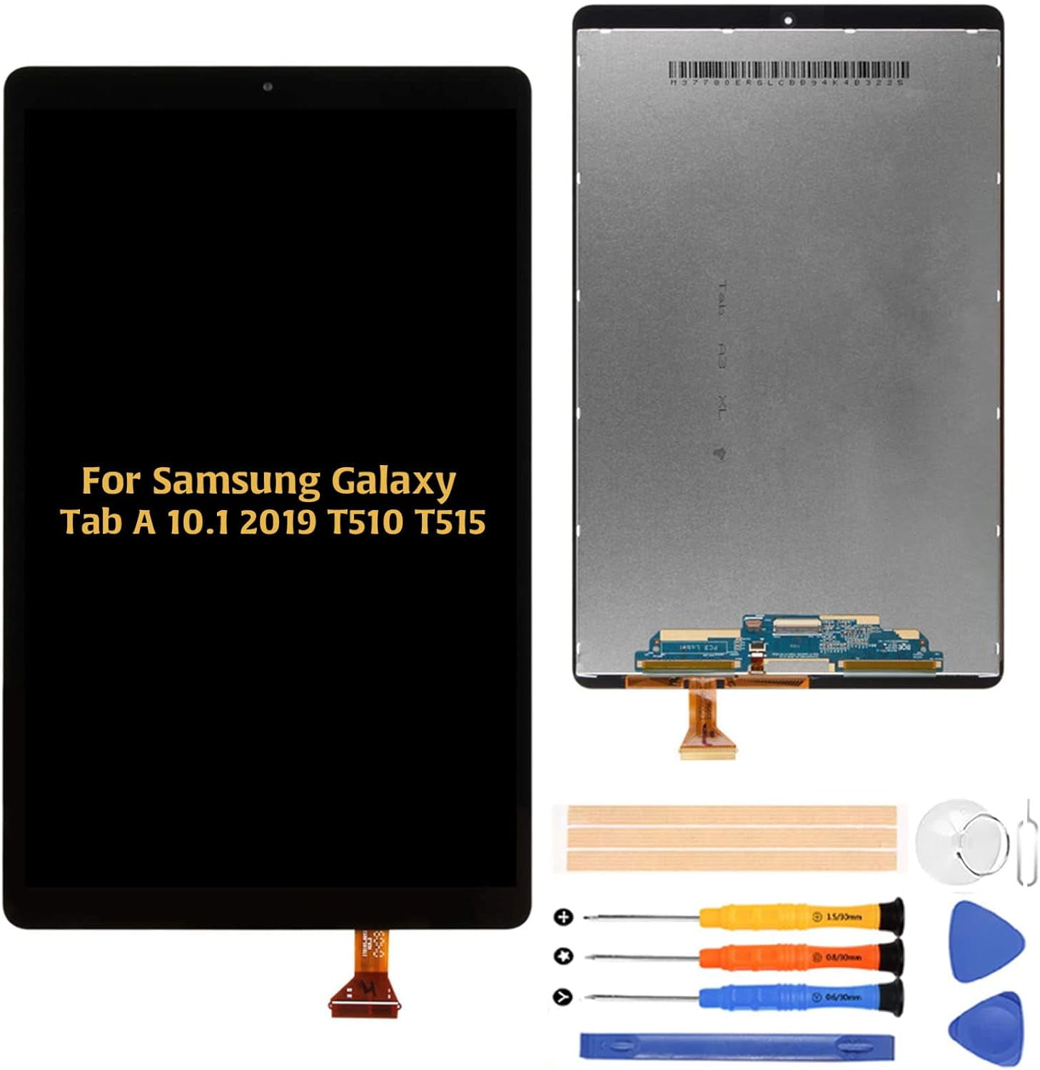 for Samsung Galaxy Tab A 10.1 T510 T515 2019 SM-T510 SM-T515 LCD Display Touch Screen Digitizer ...
