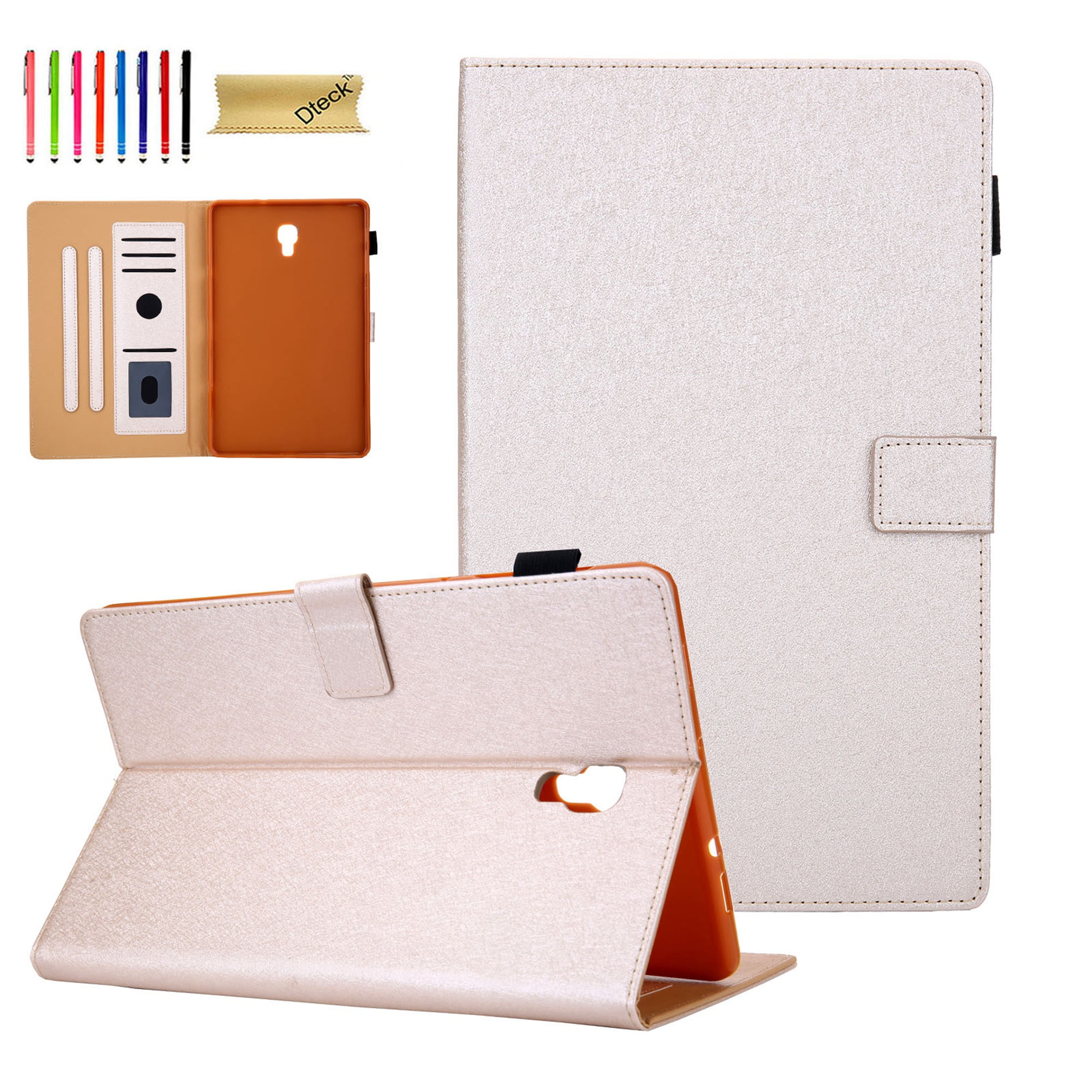 Samsung Galaxy Tab A 10.5 inch 2018 Tablet Case Cover, Pure Color PU ...