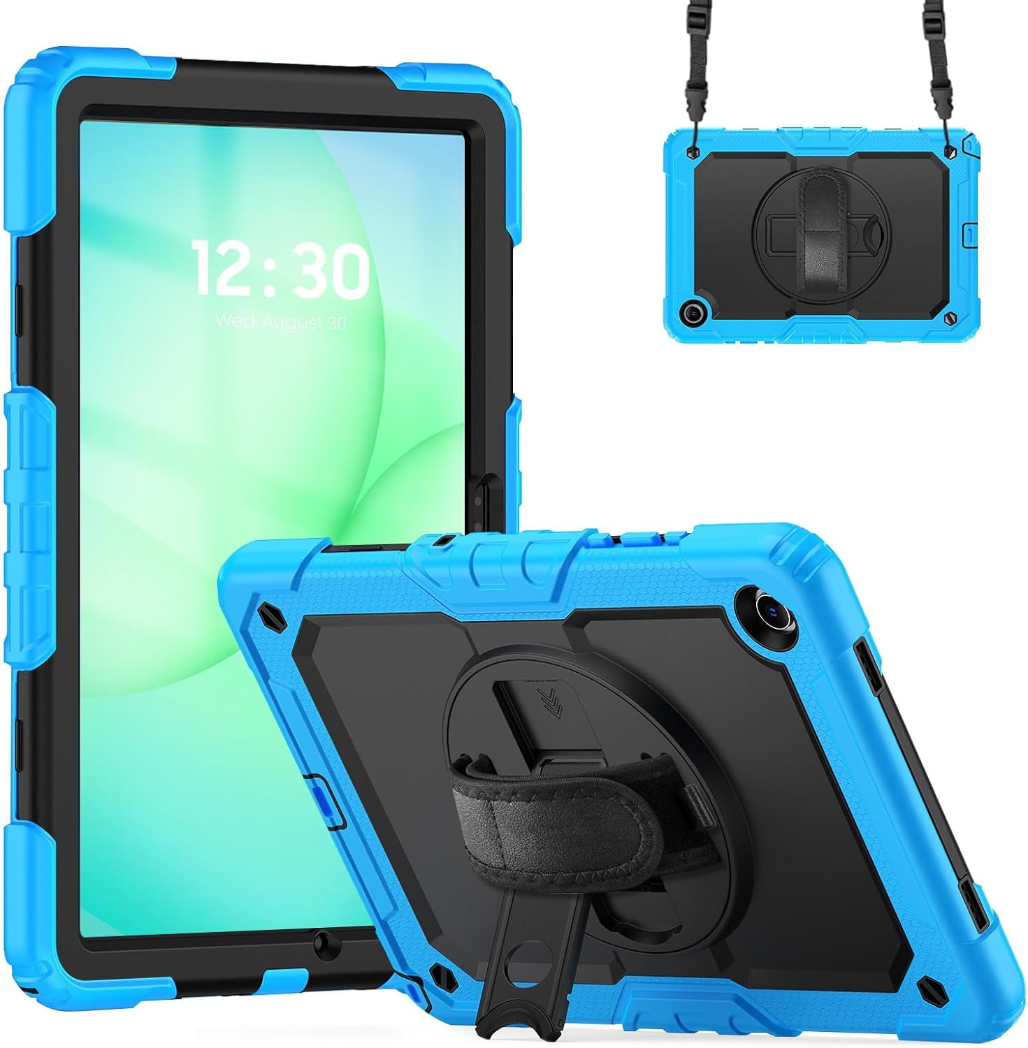 Samsung Galaxy Tab A11 Plus and A9 Plus protective case (Light Blue ...