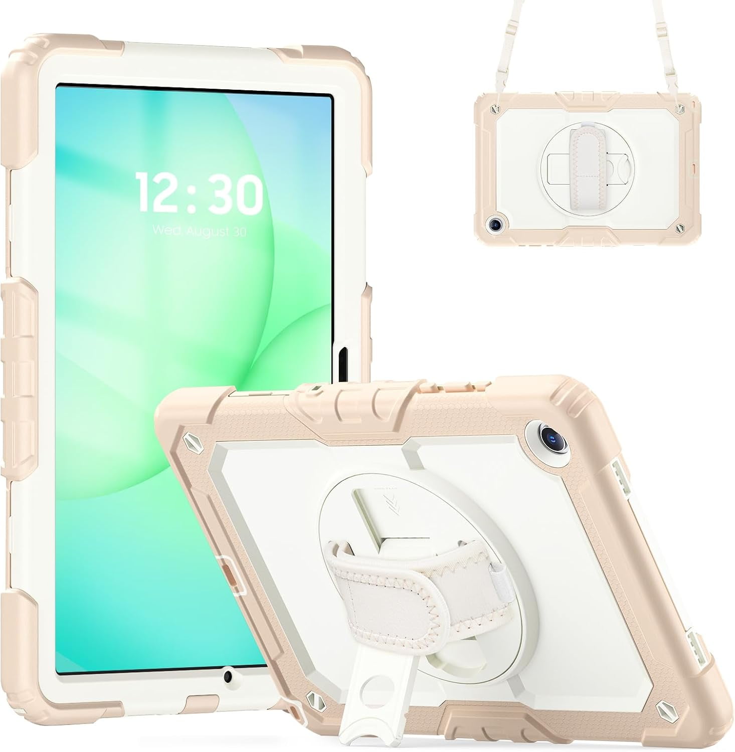 Samsung Galaxy Tab A11 Plus and A9 Plus protective case (Rose Gold ...