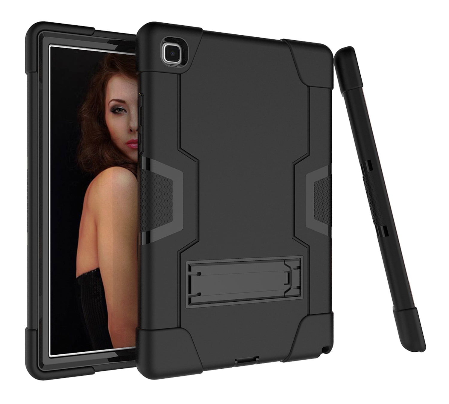 For Samsung Galaxy Tab A7 Case 10.4" Model SM-T500/SM-T505 2020, Slim Heavy Duty Rugged Hybrid ...