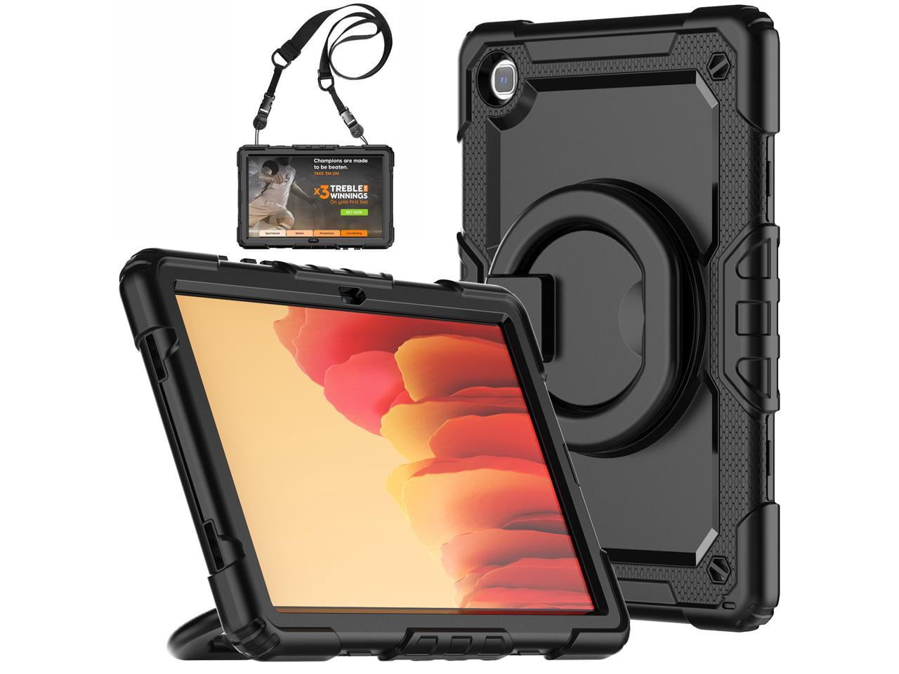 Samsung Galaxy Tab A7 Case 2020 SM-T500/T505/T507 with Screen Protector Full Body Shockproof ...