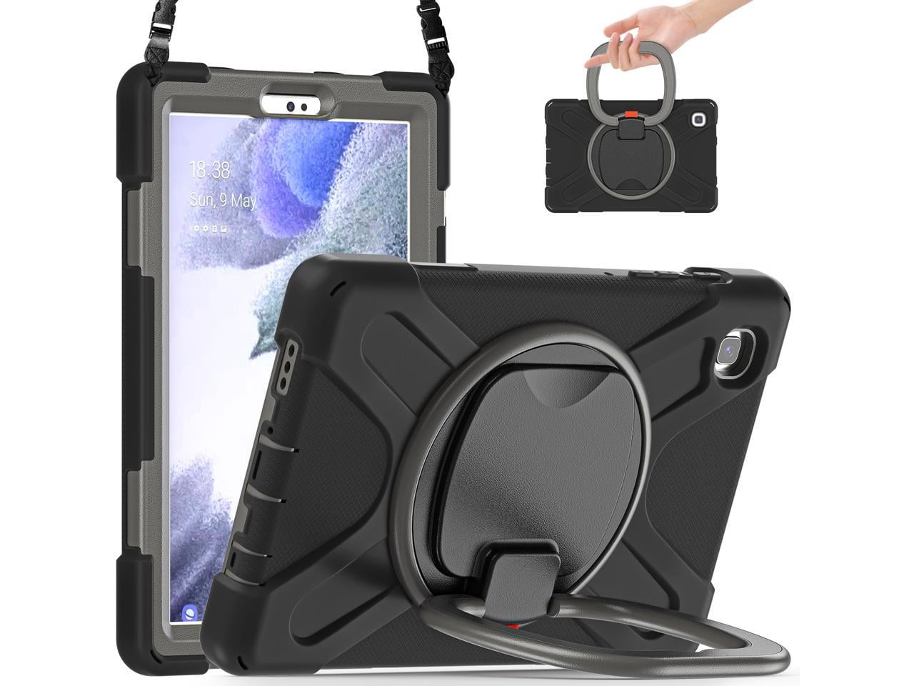 Samsung Galaxy Tab A7 Lite Case 2021, Heavy Duty Rugged Silicone Case ...