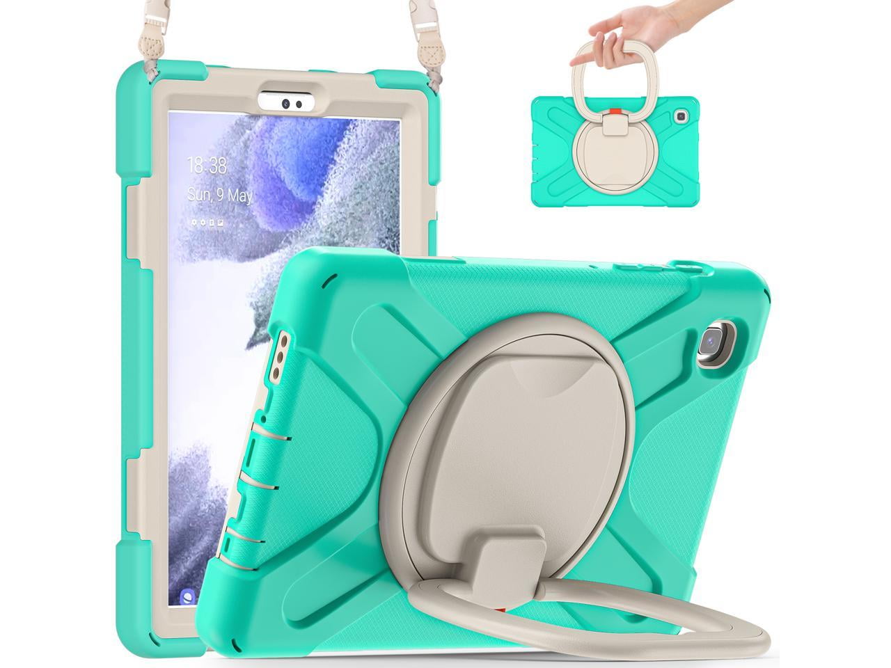 Samsung Galaxy Tab A7 Lite Case 2021, Heavy Duty Rugged Silicone Case ...