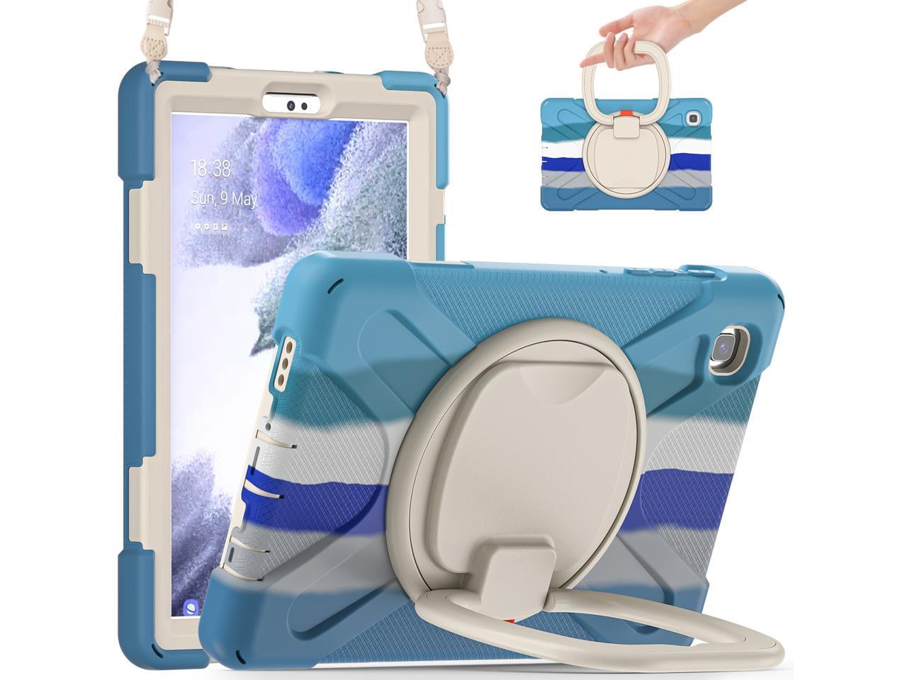 Samsung Galaxy Tab A7 Lite Case 2021, Heavy Duty Rugged Silicone Case ...