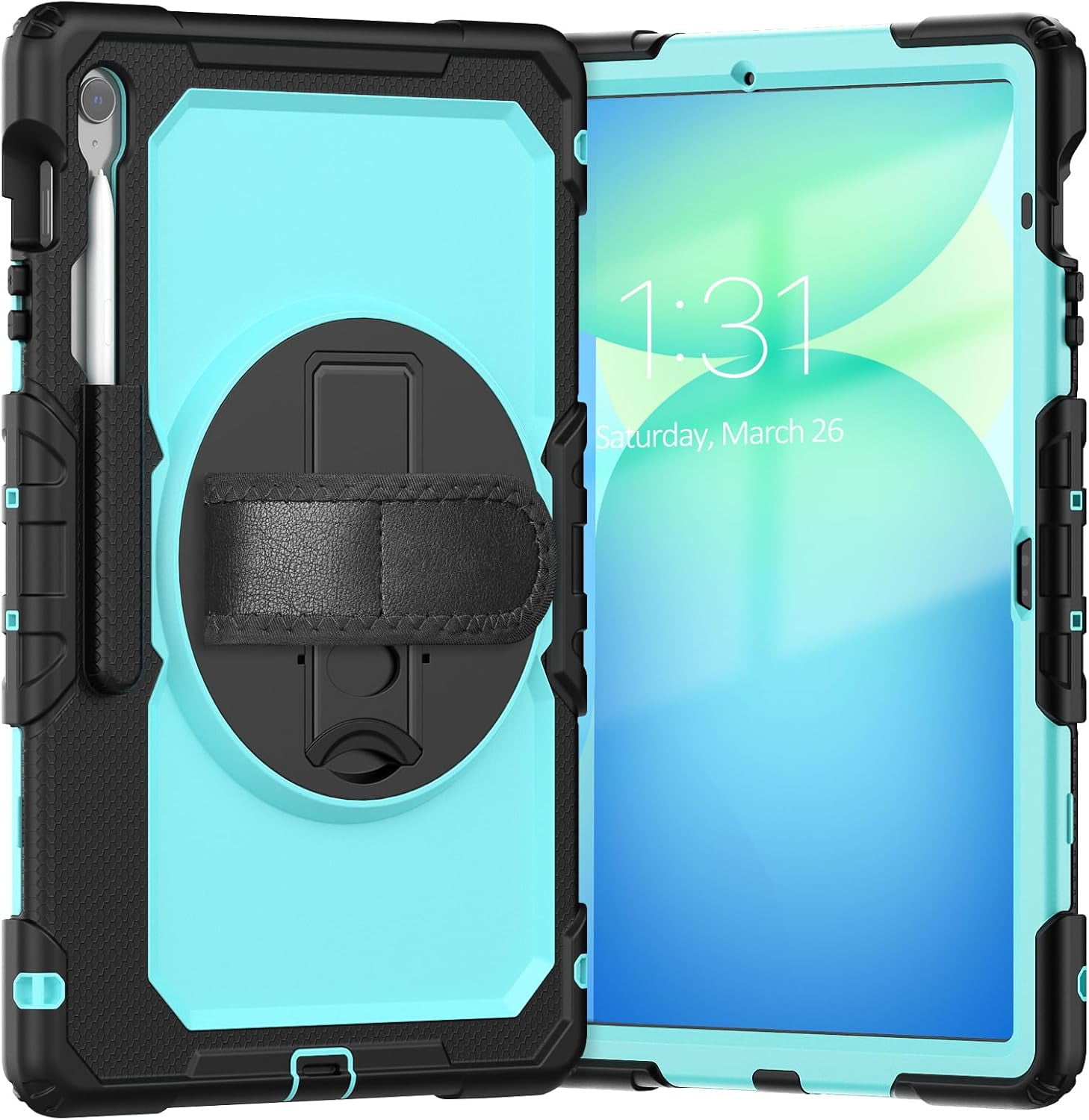 Samsung Galaxy Tab S10 FE+Plus 2025 model protective case with 360 ...