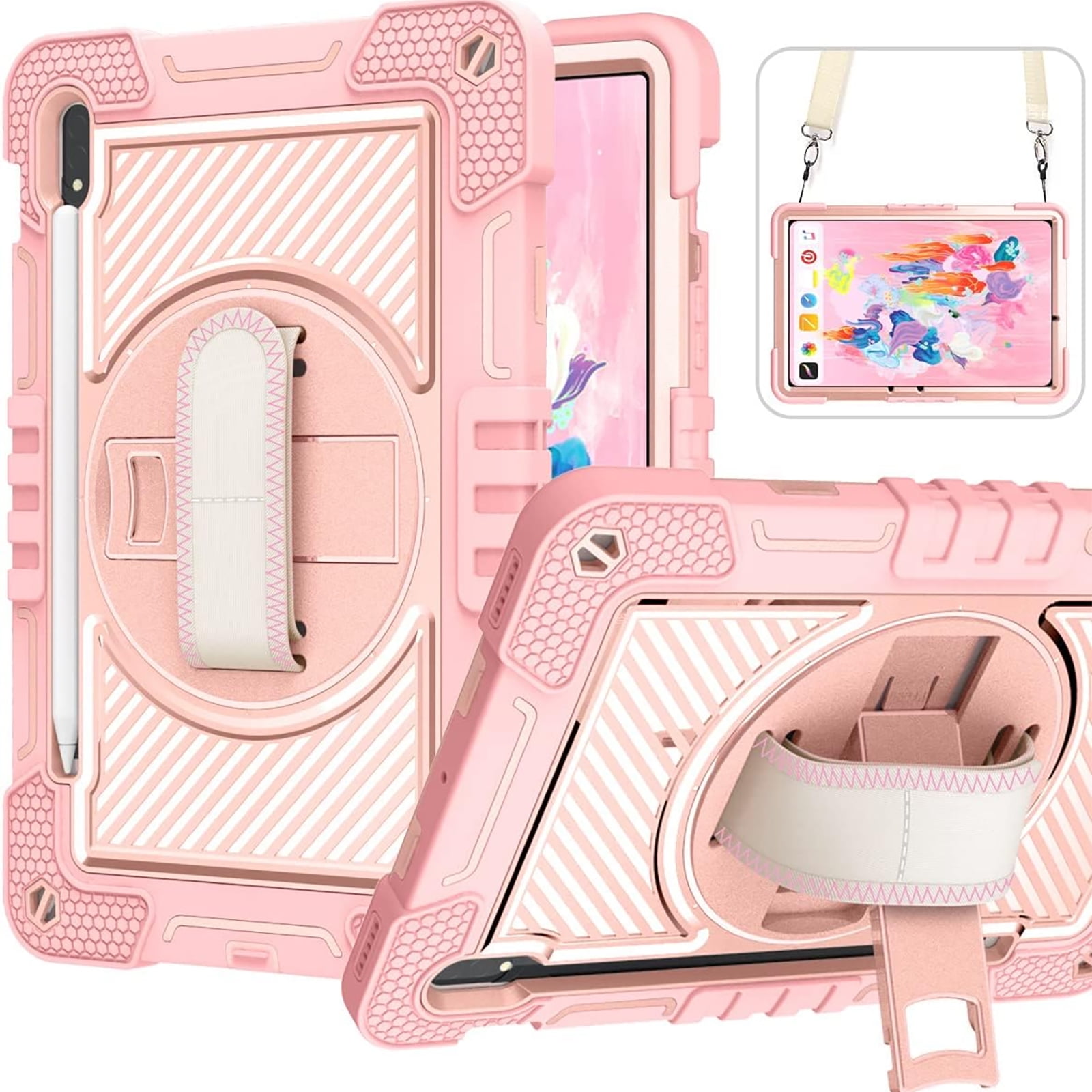 for Samsung Galaxy Tab S9/S9 FE 11 inch Case 2023 Model(SM-X710/X716B/X718U/X510/X516B/X518U ...