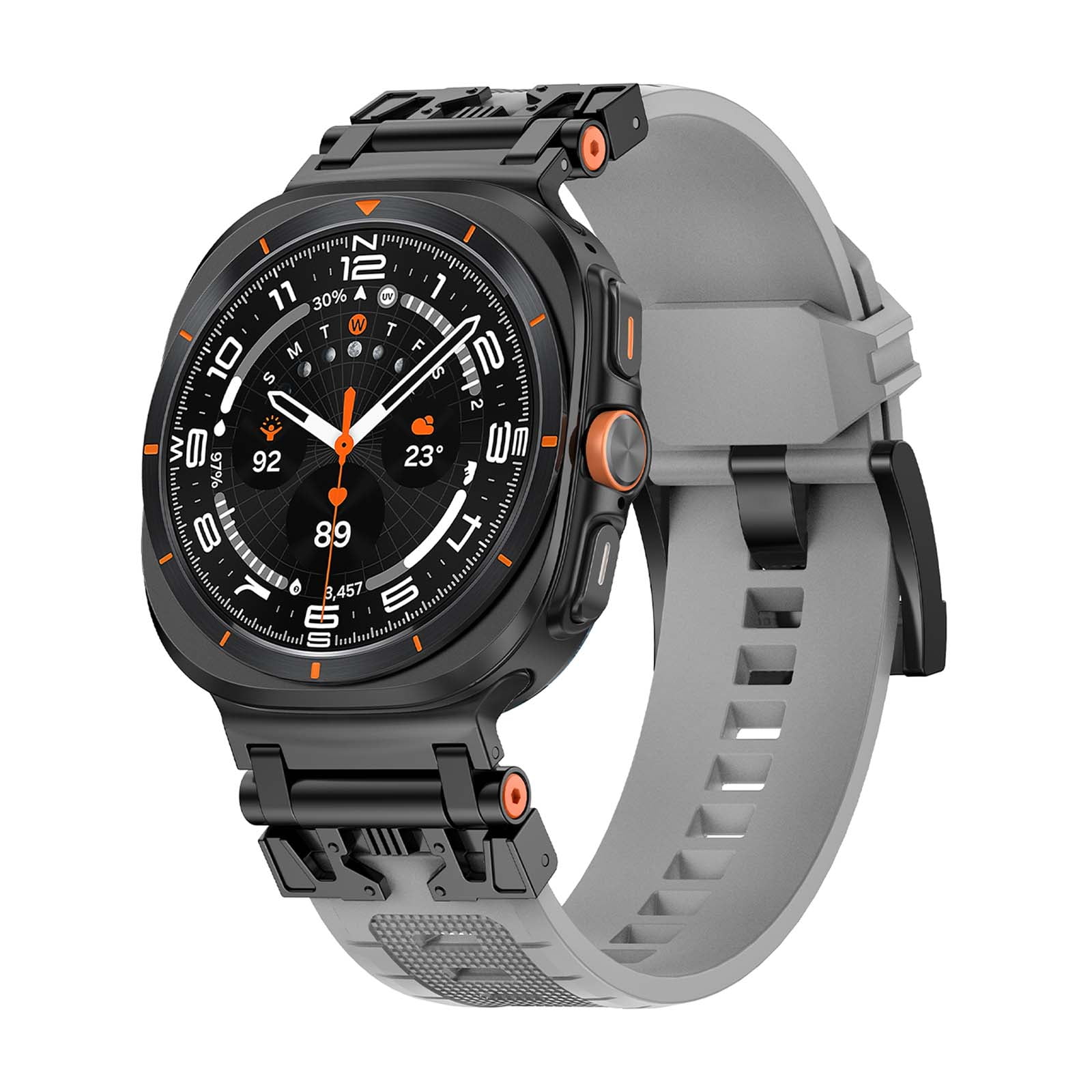 for Samsung Galaxy Watch Ultra Bands 47mm for Men Sport Band, Durable ...