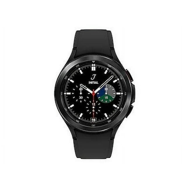 Samsung Galaxy Watch4 Classic 46mm Smart Watch, Stainless Steel, Black ...