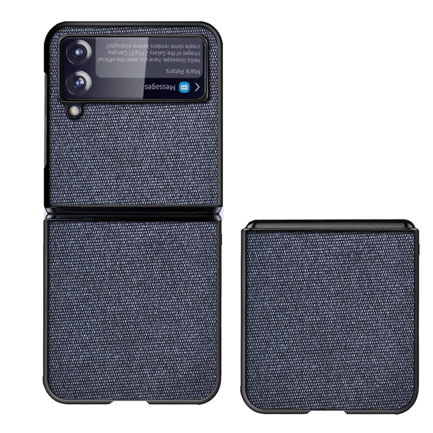 Samsung Galaxy Z Flip 3 Cover (6.7" 2021 Release), Durable Leather ...