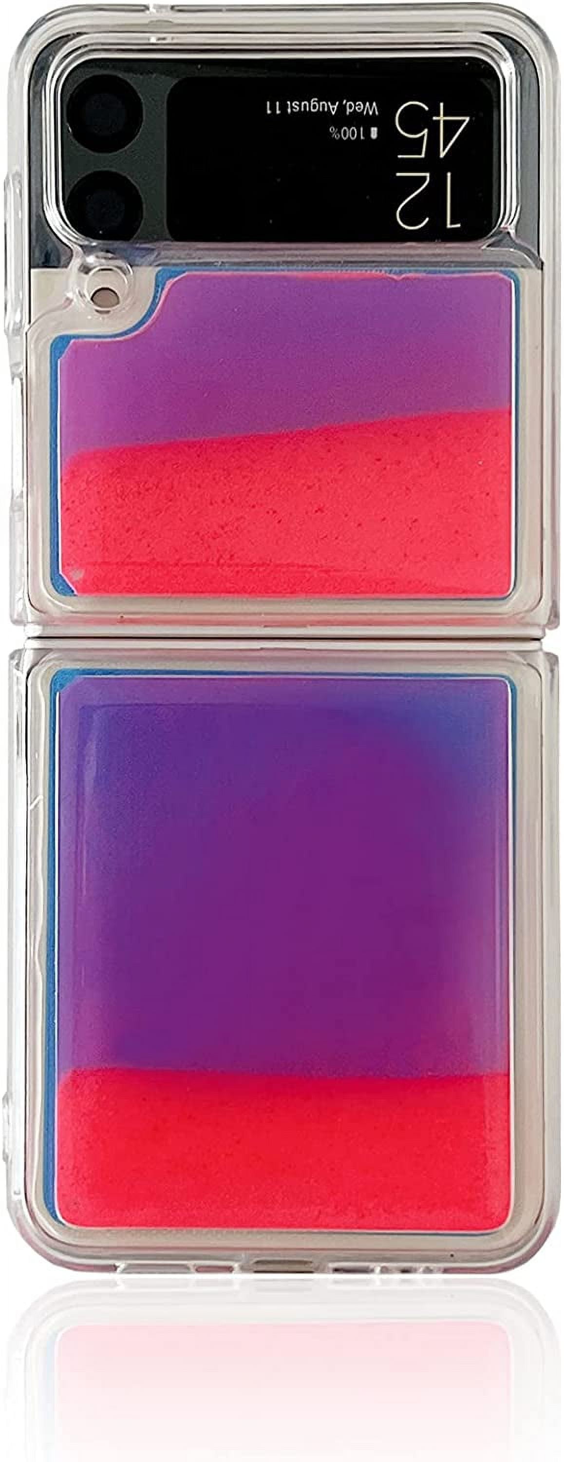 for Samsung Galaxy Z Flip 4 2022 Case,Fluorescence Case for Galaxy Z ...