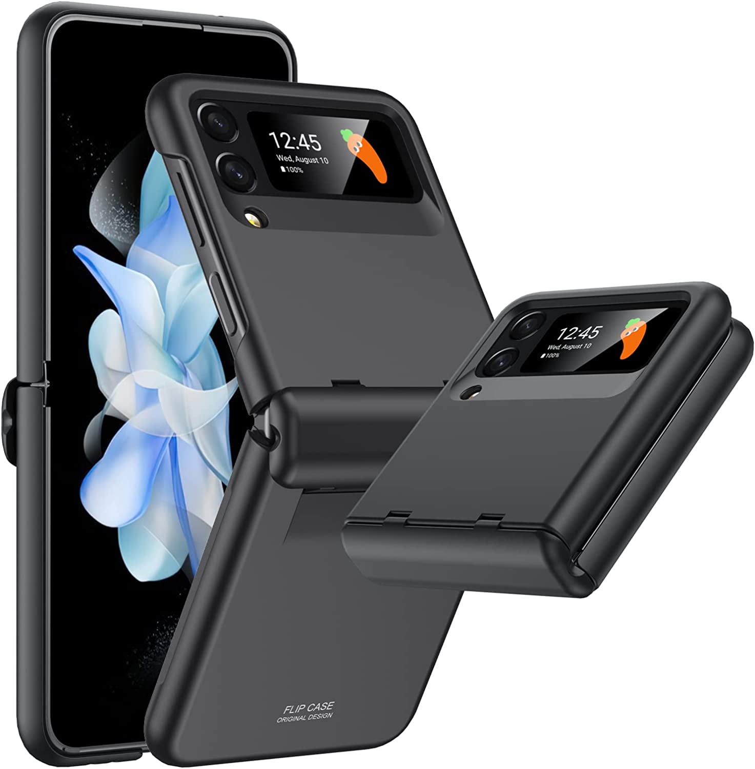 for Samsung Galaxy Z Flip 4 Case with Hinge Protection, Flip z 4 Slim ...