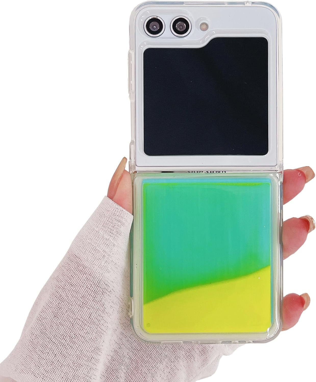 for Samsung Galaxy Z Flip 5 2023 Case,Fluorescence Case for Z Flip 5 ...