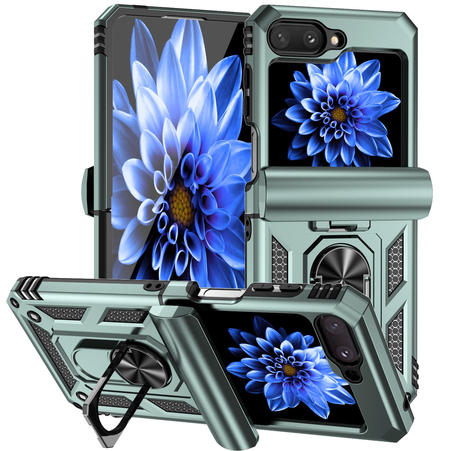 for Samsung Galaxy Z Flip 5 Case Heavy Duty Military Grade Protection ...