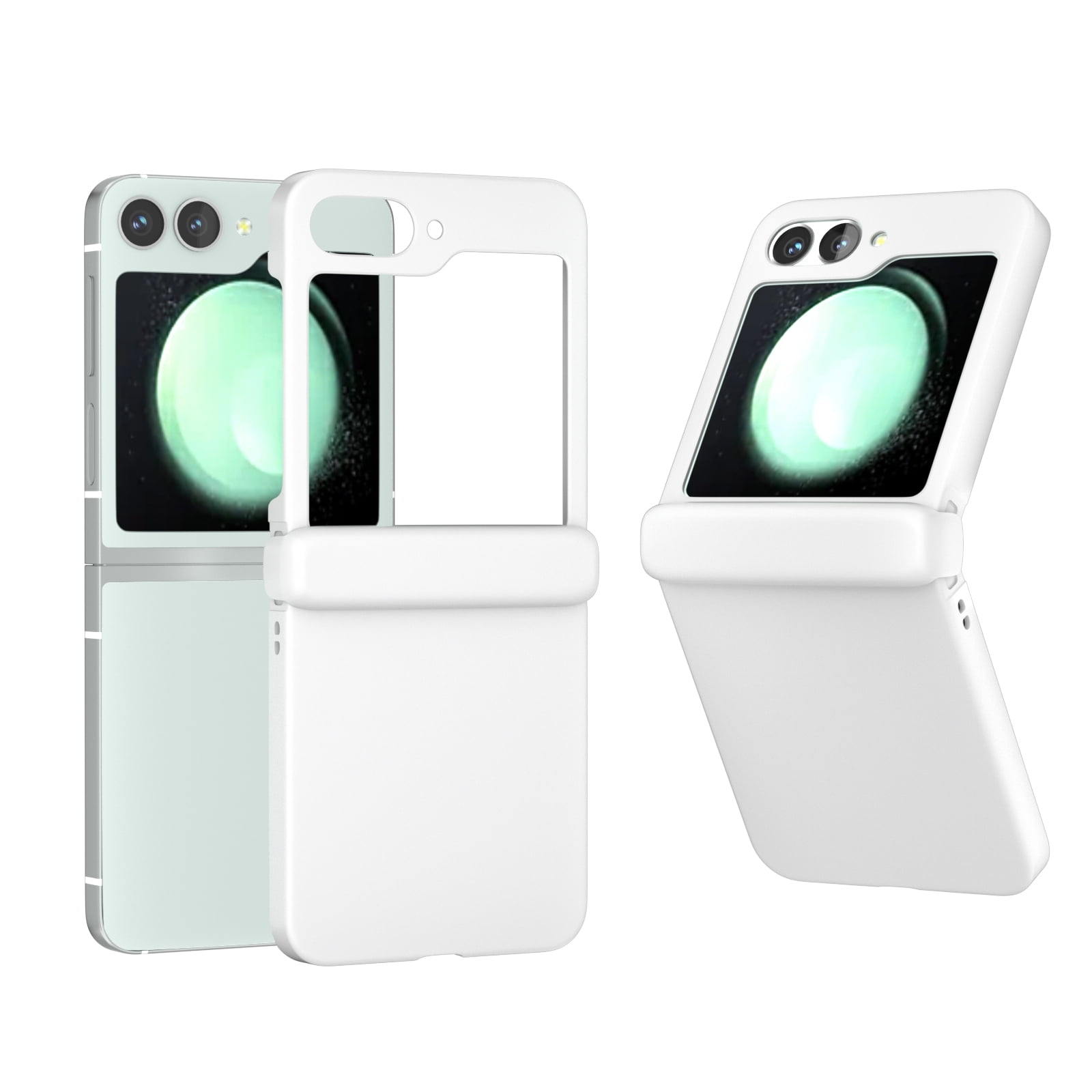 Samsung Galaxy Z Flip 5 Case with Hinge Protection, Liquid Silicone ...