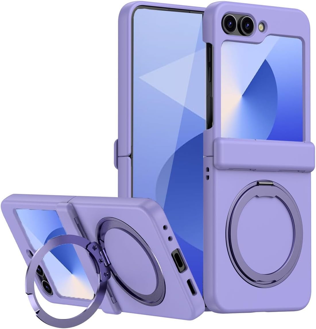 for Samsung Galaxy Z Flip 6 Case Magnetic with Hinge Protection ...