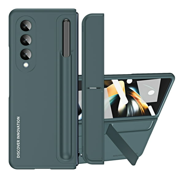for Samsung Galaxy Z Fold 4 Stylish Folding Case, Magnetic Removable ...