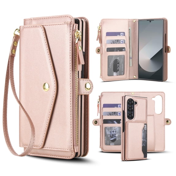 for Samsung Galaxy Z Fold 5 Adjustable Shoulder Strap&Wrist Strap ...