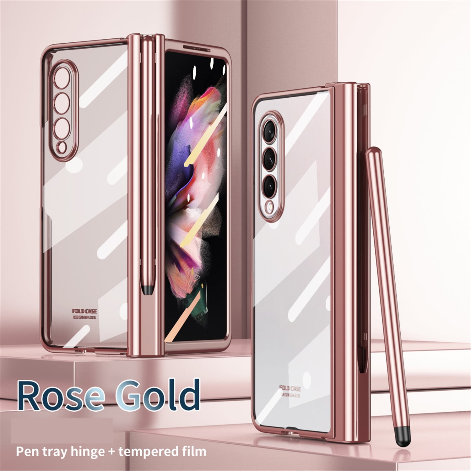 Samsung Galaxy Z Fold 5 Case with S Pen + S Pen Holder + Screen ...
