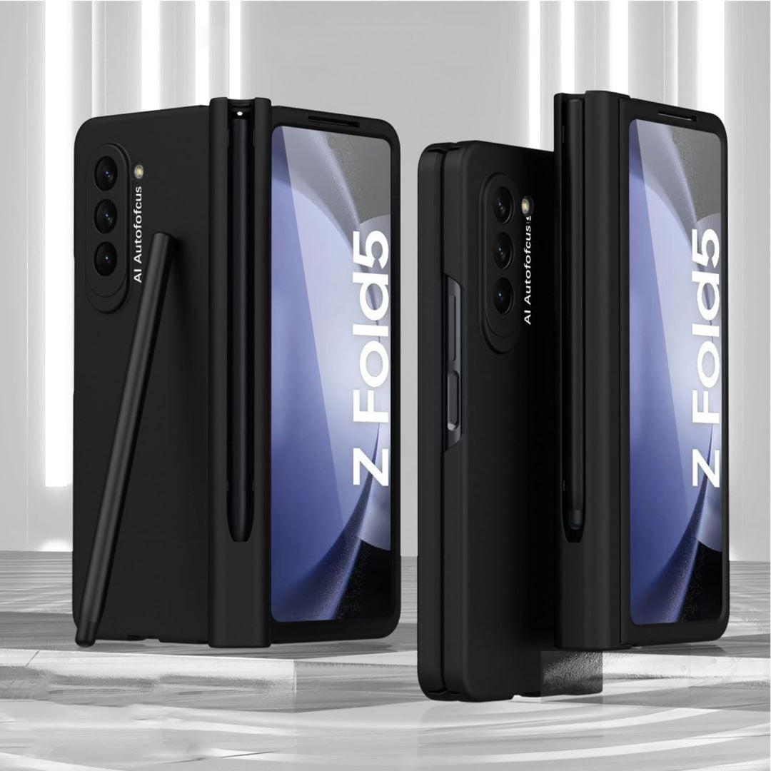 Samsung Galaxy Z Fold 5 Case with Screen Protector Hard PC Shockproof Z ...