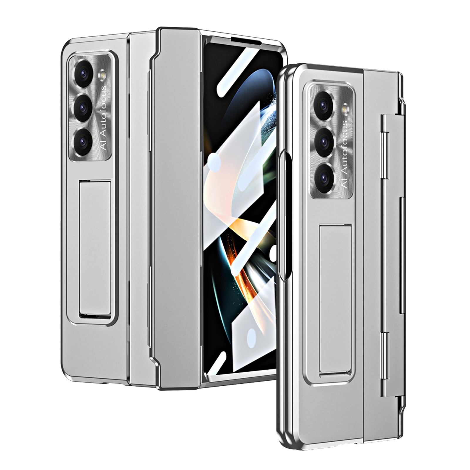 for Samsung Galaxy Z Fold 6 Case Magnetic Hinge Protection Built-in S ...
