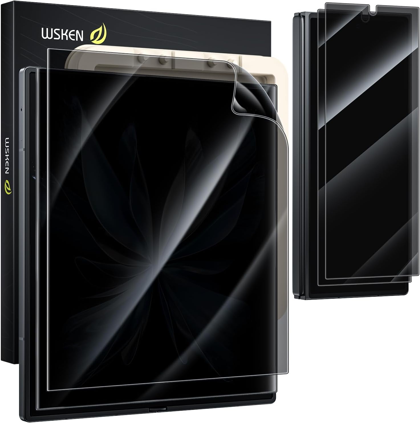 for Samsung Galaxy Z Fold 6 Privacy Screen Protector, 28 Degree [Face ...